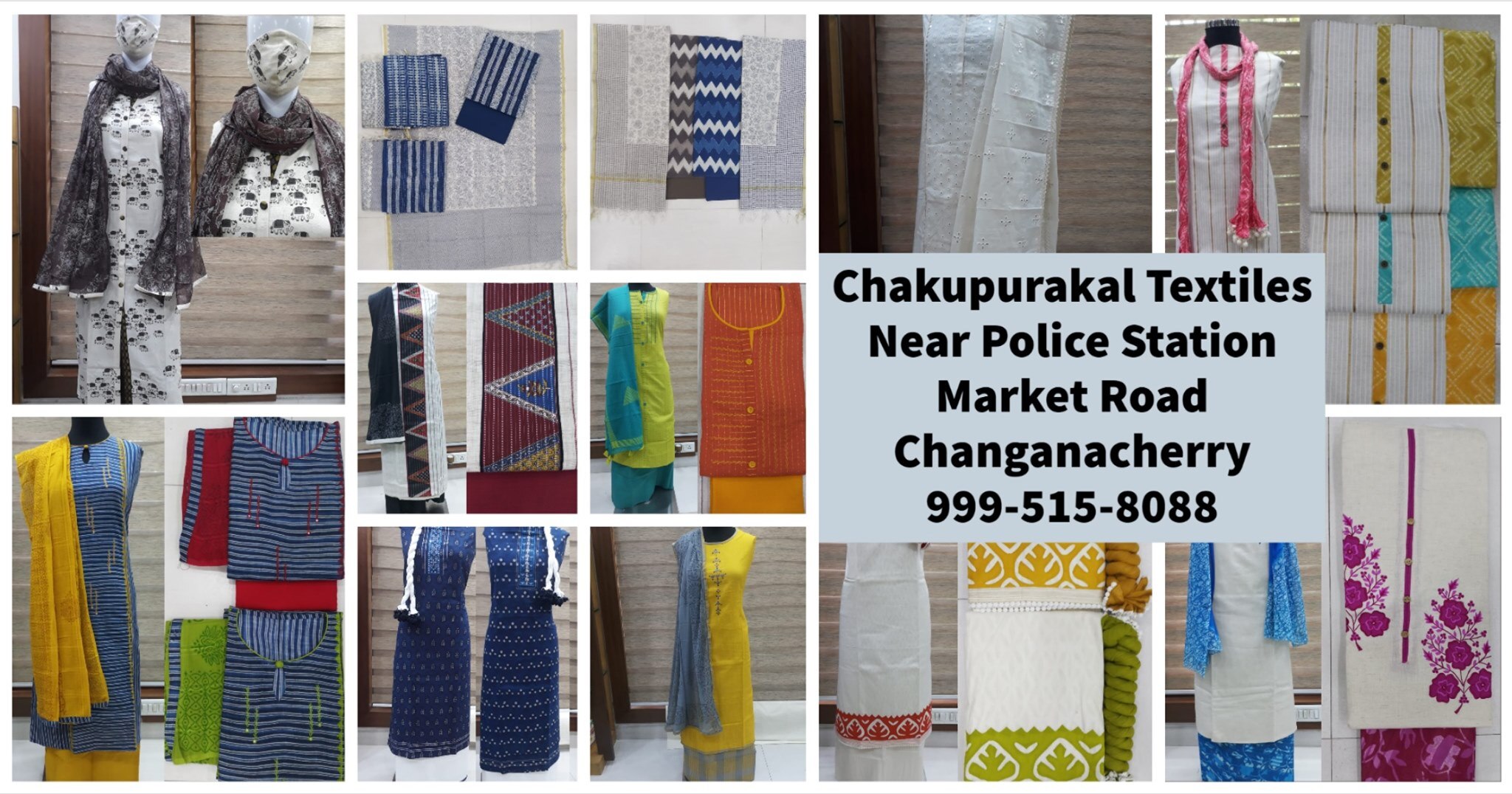 Best store for apparels - Chakupurakal Textiles in Changanassery, India
