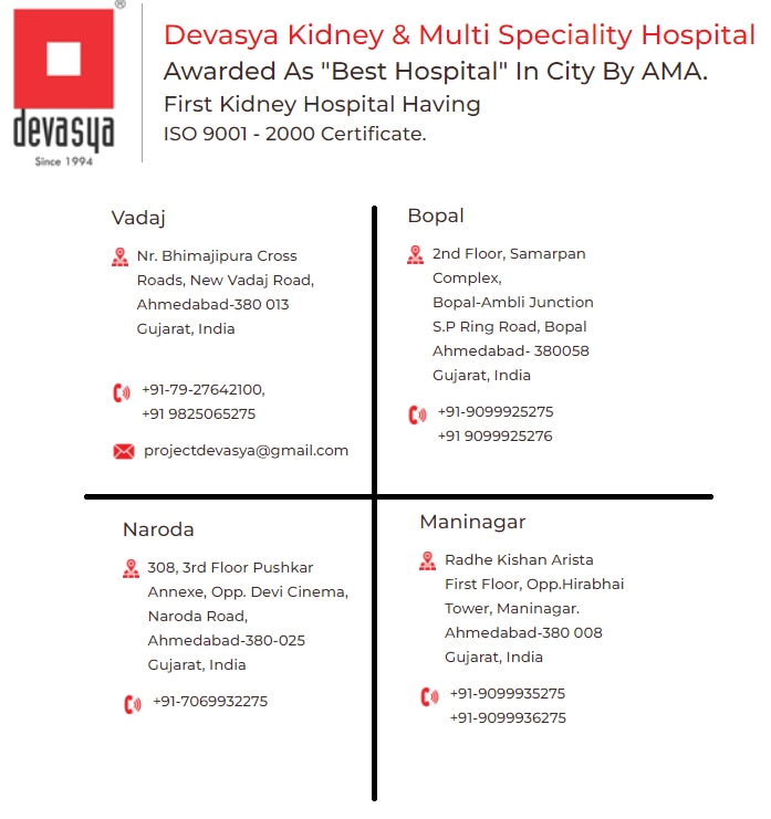 Devasya Multi Superspecialty Hospitals in Ahmedabad, India