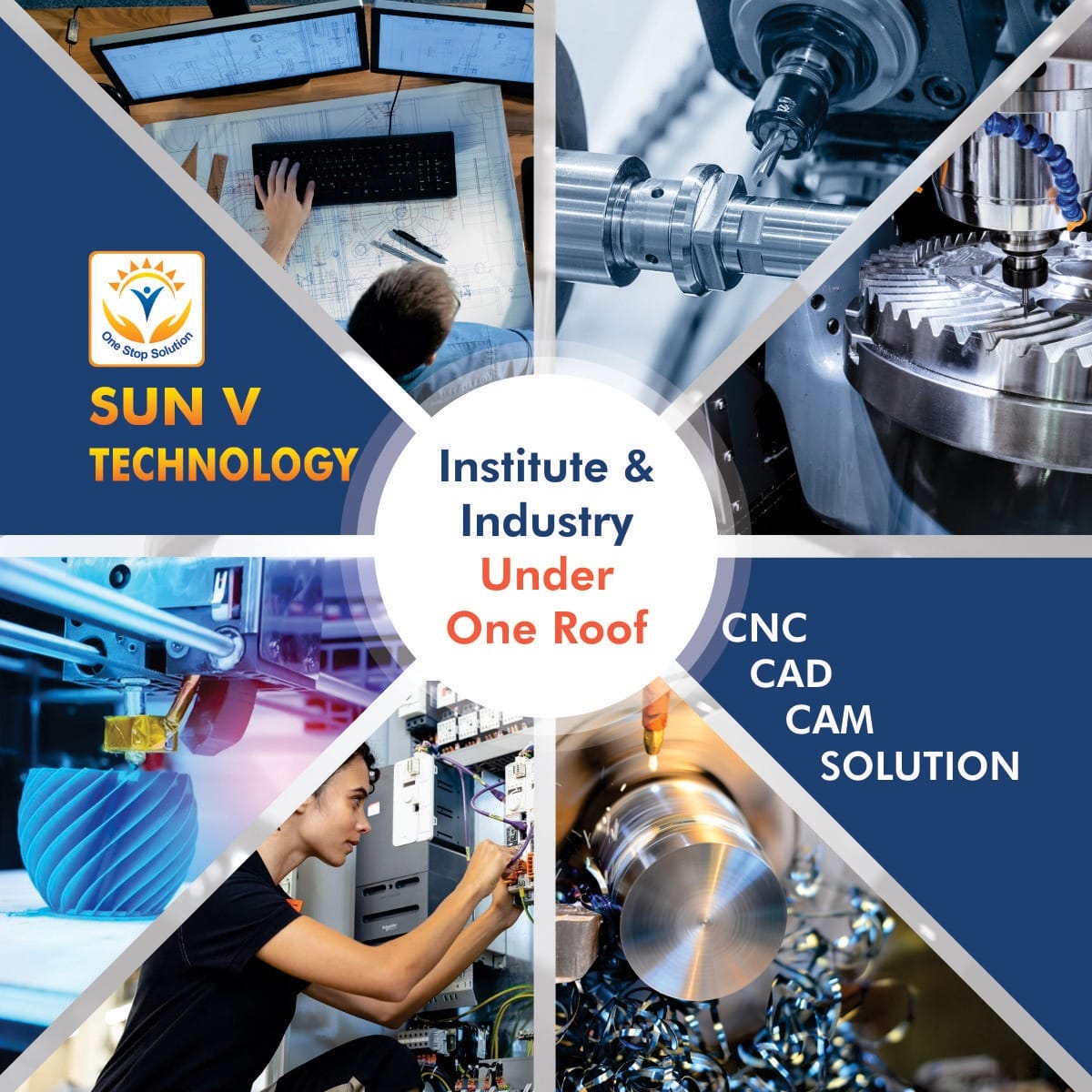 SUN V TECHNOLOGY - CNC CAD CAM TRAINING INSTITUTE in Coimbatore, India