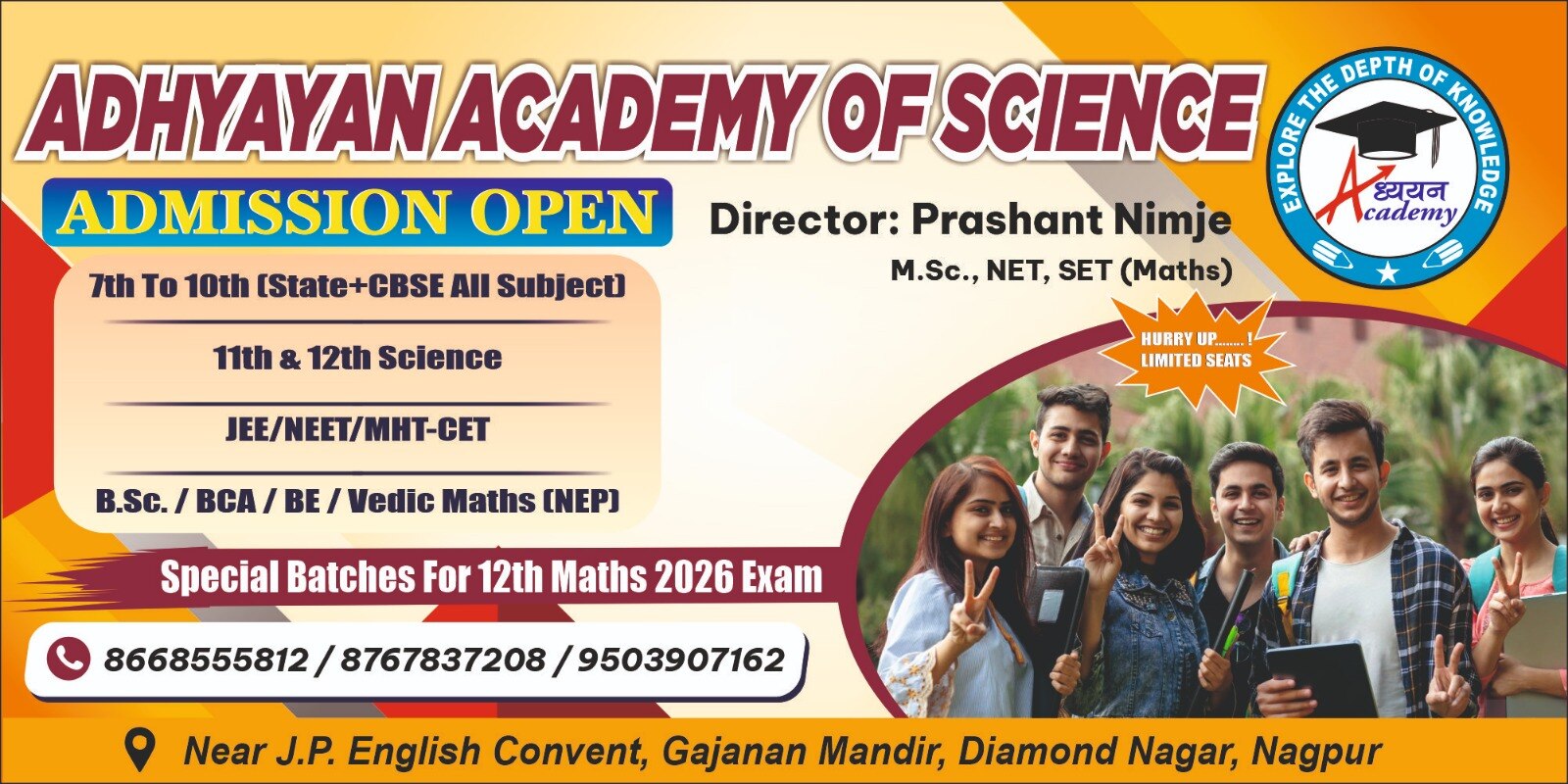 Adhyayan Academy Of Science. in Nagpur, India